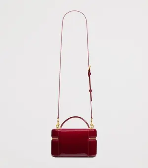 Saint Laurent Patent Leather Gaby Vanity Bag - Pink