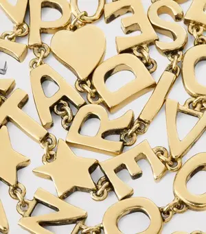 Saint Laurent Love Letters Necklace