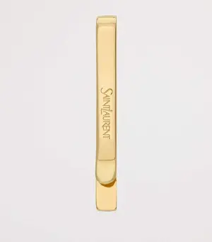 Saint Laurent Striated Tie Clip