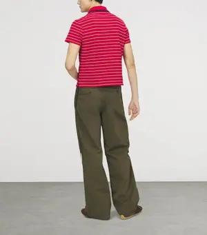 Alexander McQueen Stripe Polo Shirt