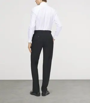 Alexander McQueen Wool-mohair Trousers
