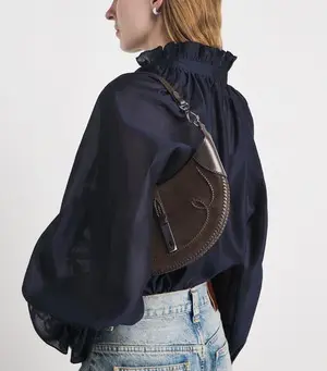 Polo Ralph Lauren Small Suede Shoulder Bag - Brown