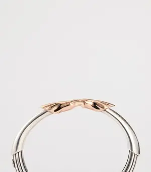 JACQUES MARIE MAGE Sterling And Diamond Atian Cuff Bracelet