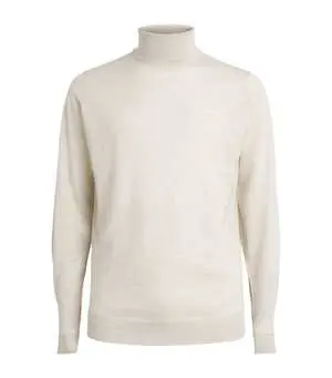 John Smedley Extra Fine Merino Wool Rollneck Sweater