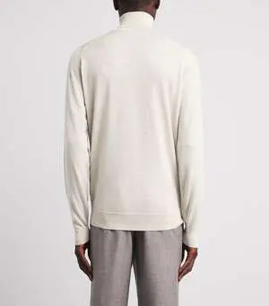 John Smedley Extra Fine Merino Wool Rollneck Sweater
