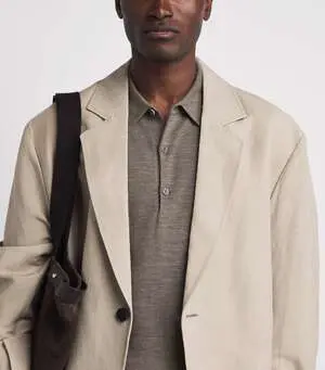 John Smedley Extra Fine Merino Wool Macloud Polo Shirt