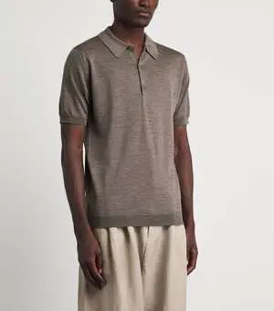 John Smedley Extra Fine Merino Wool Macloud Polo Shirt
