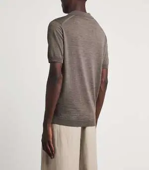 John Smedley Extra Fine Merino Wool Macloud Polo Shirt