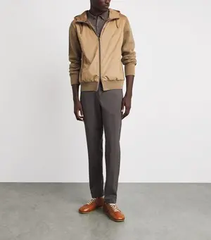 Herno Wool Hybrid Hooded Jacket