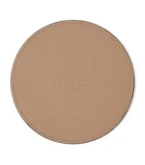 Smythson Panama Leather Coasters