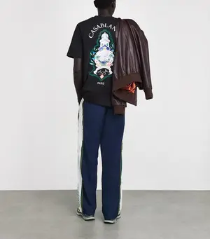 Casablanca Organic Cotton Logo T-shirt