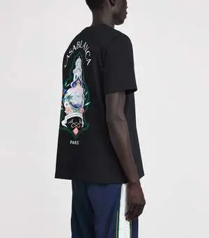 Casablanca Organic Cotton Logo T-shirt