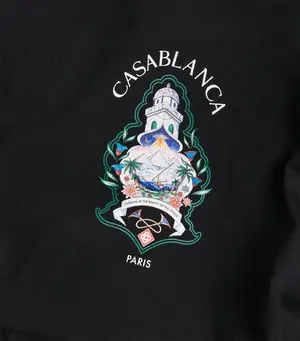 Casablanca Organic Cotton Logo T-shirt