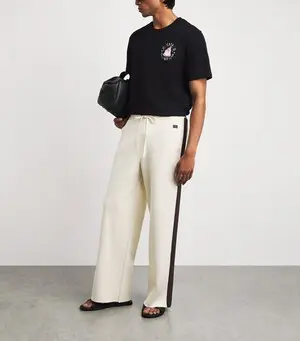 Casablanca Organic Cotton Casa Way T-shirt - Black