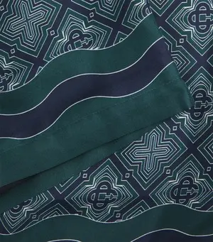 Casablanca Silk Radiating Monogram Shorts