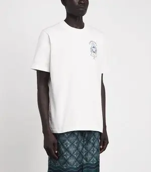 Casablanca Organic Cotton Hotel Emblem T-shirt