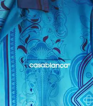 Casablanca Silk Egyptian Rug Shirt
