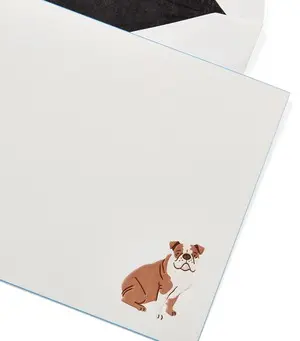 Smythson British Bulldog Correspondence Set