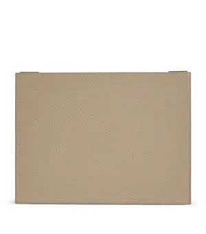 Smythson Leather Panama Jewellery Box
