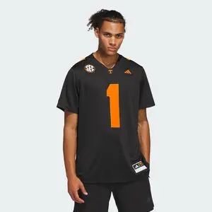 Adidas Premier Tennessee Volunteers Dark Mode Tailgate Jersey - Black