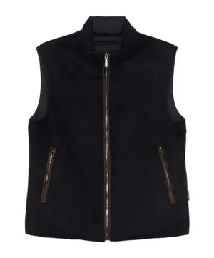 MOORER Double-sided Quilted Cotton Vest