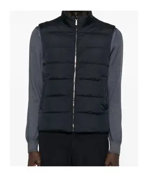 MOORER Double-sided Quilted Cotton Vest
