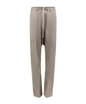 Rick Owens Elastic Waist Casual Pants - Gray