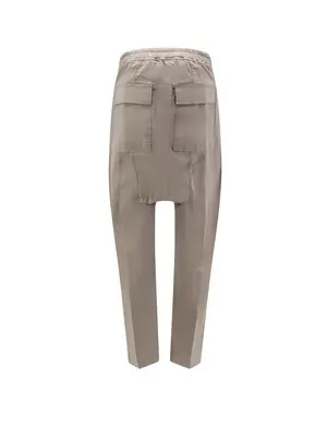 Rick Owens Elastic Waist Casual Pants
