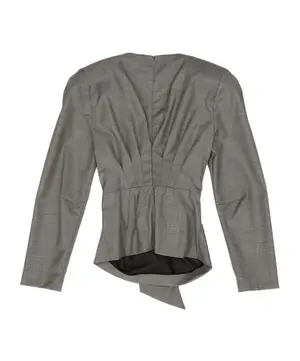 Magda Butrym Back Tie Detailed Fitted Blouse