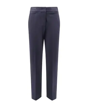 Max Mara Straight-leg Casual Pants - Blue