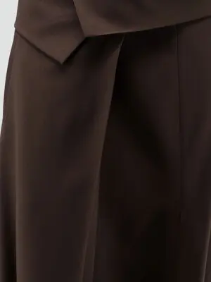 ALYSI Pleated Detail Skirt