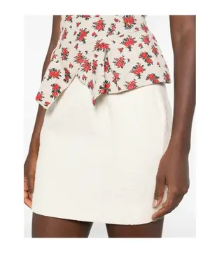 Alessandra Rich High-waisted Skirt