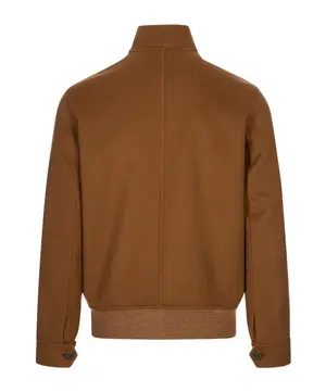 Canali Stand-up Collar Casual Jacket
