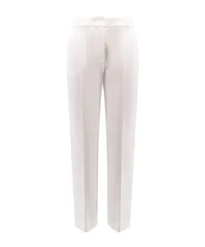 Max Mara Straight-leg Casual Pants - White