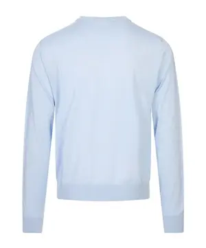 Canali Long-sleeved Knitted Pullover