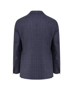Tagliatore Checked Single-breasted Suit