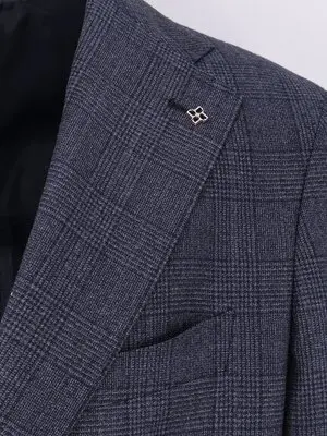 Tagliatore Checked Single-breasted Suit