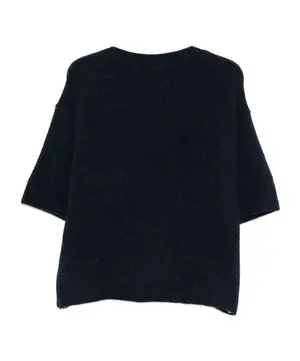 Closed Short-sleeve Crew-neck Sweater