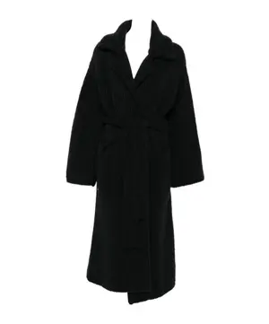 Alanui Long-sleeved Coat - Black