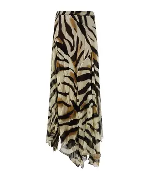MES DEMOISELLES Elastic-waist Skirt - Beige