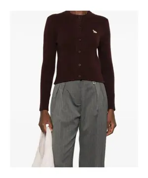 Maison Kitsuné Crew-neck Cardigan