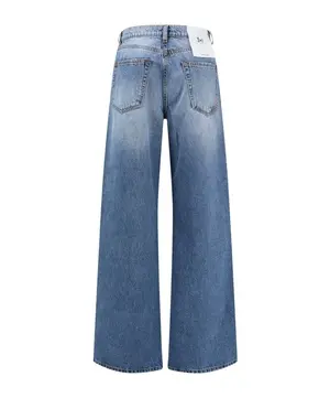 3x1 The Kat Darted Wide-leg Jeans