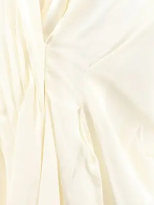 SEMICOUTURE V-neck Pleated Blouse