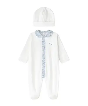 NANA NANA Long-sleeved Bodysuit And Hat Set - No