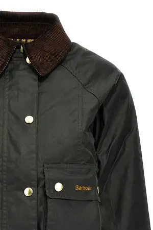 Barbour Cropped Beadnell Waxed Jacket