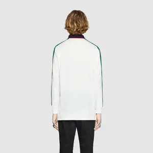 Gucci Cotton Polo With Stripe