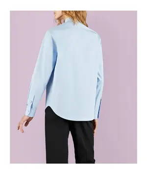 Gucci Logo Embroidered Poplin Shirt