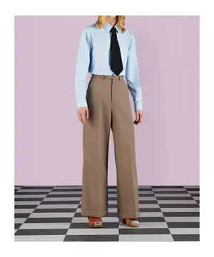 Gucci Logo Embroidered Poplin Shirt