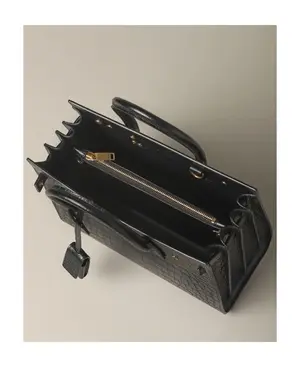 Saint Laurent Structured Tote Bag