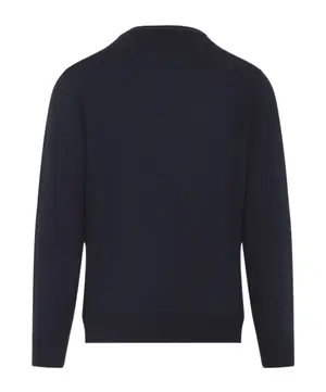 Canali Round-neck Long-sleeve Sweater